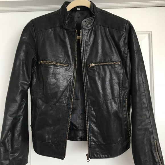Jackets & Coats | Genuine Leather Biker Jacket | Poshmark